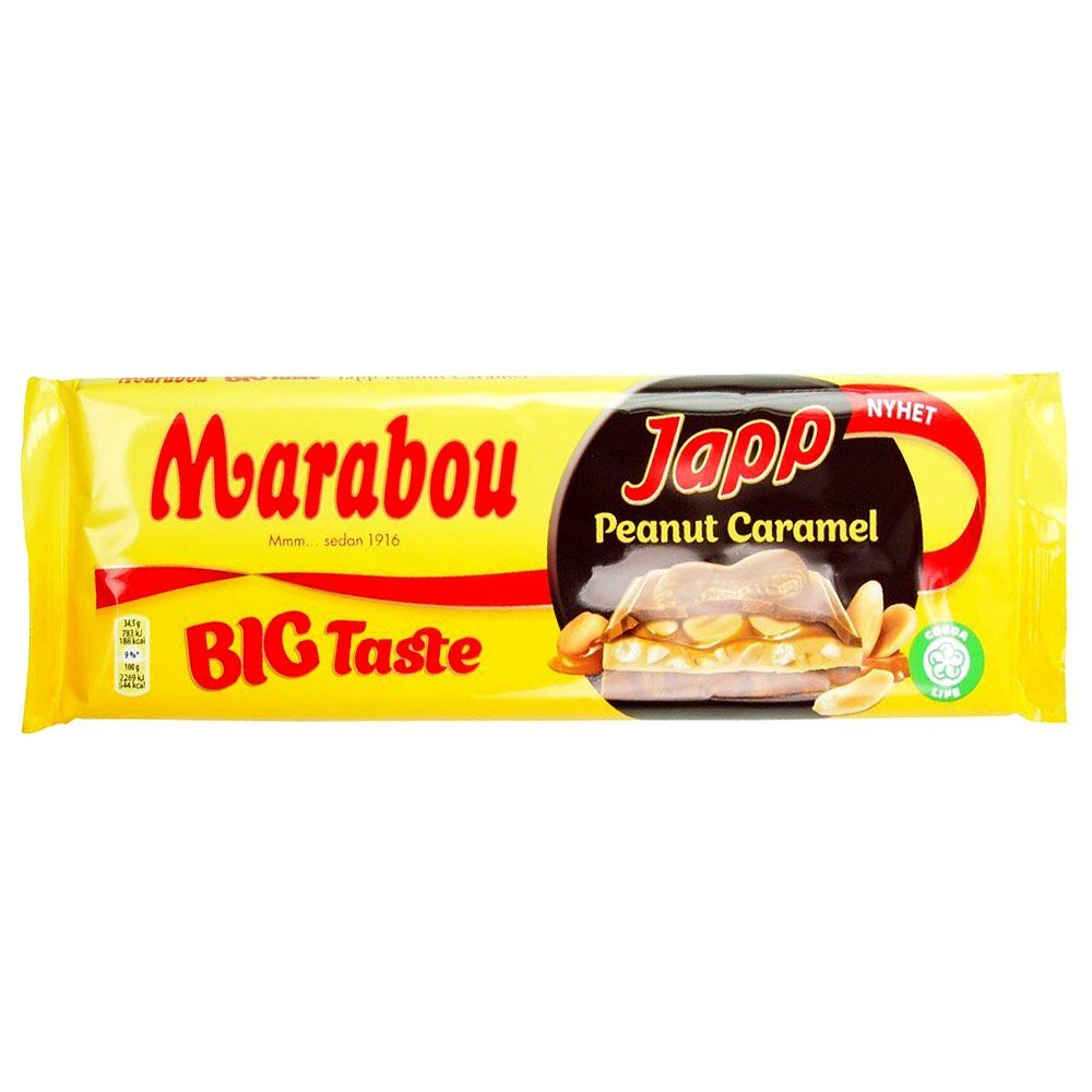 Marabou BIG Taste Japp Peanut Caramel (276g) - Naschhaus - Schweden - Shop