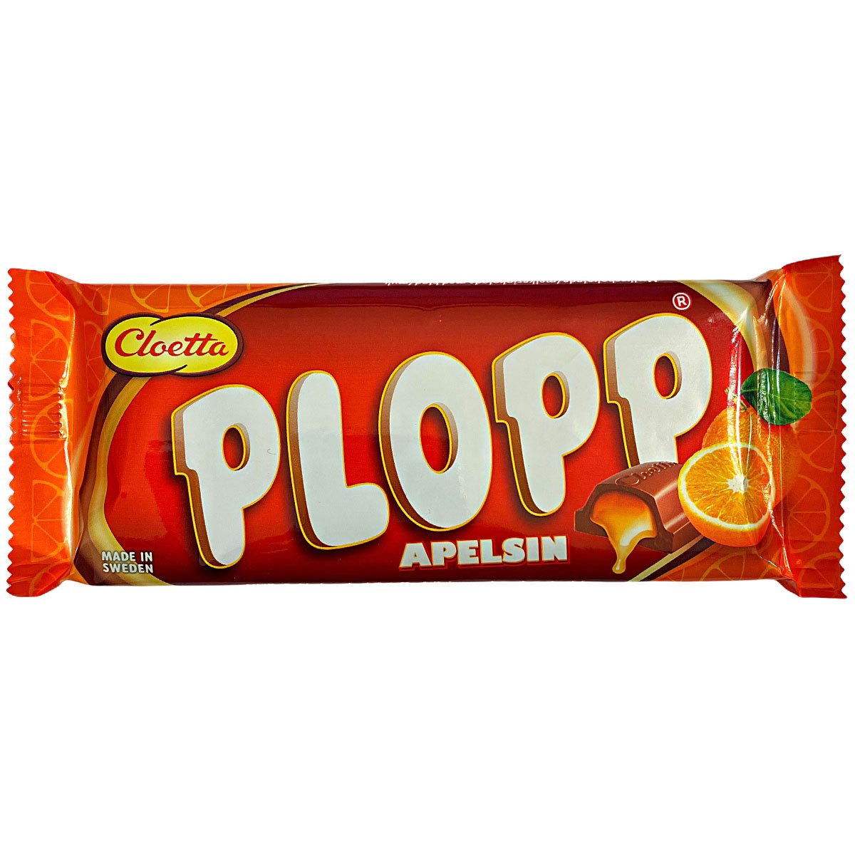 Cloetta Plopp Apelsin (80g) - Naschhaus - Schweden - Shop
