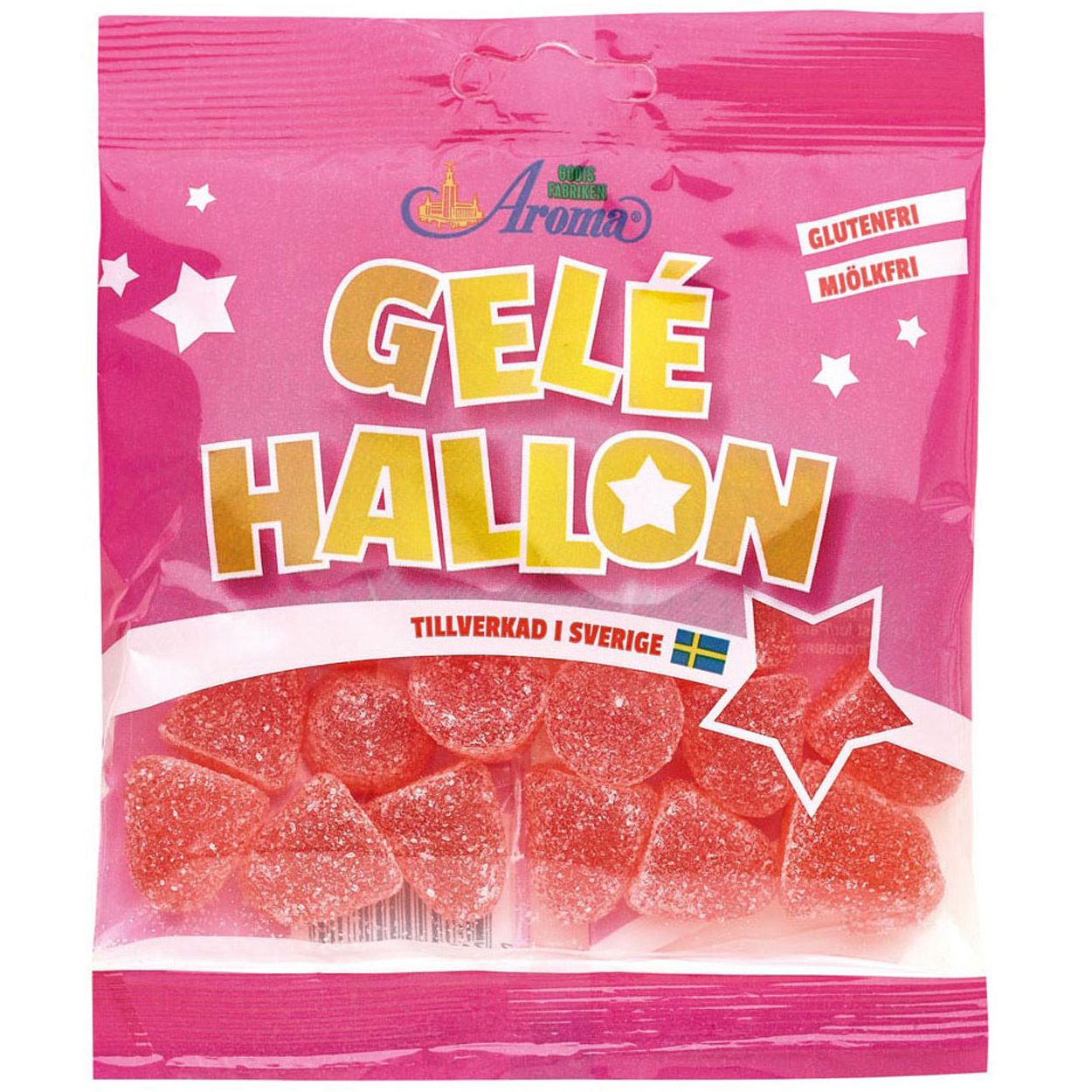 Aroma Gele Hallon - Gelee Himbeeren (80g) - Naschhaus - Schweden - Shop