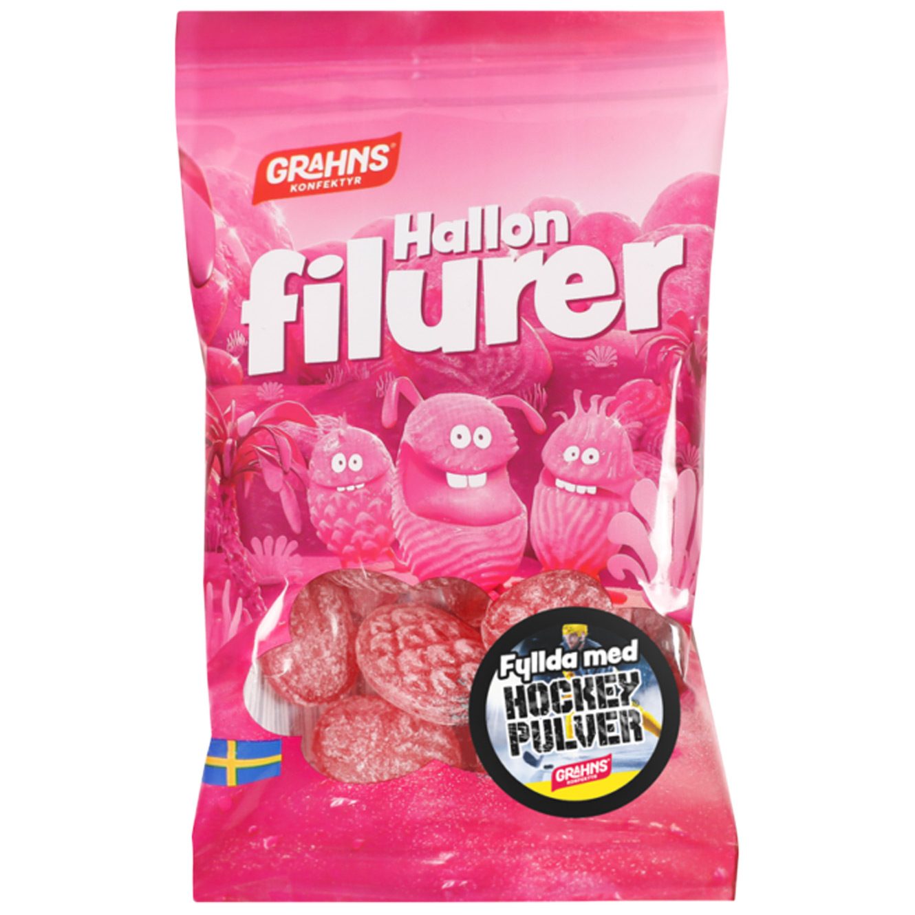 Grahns Hallonfilurer (70g) - Naschhaus - Schweden - Shop