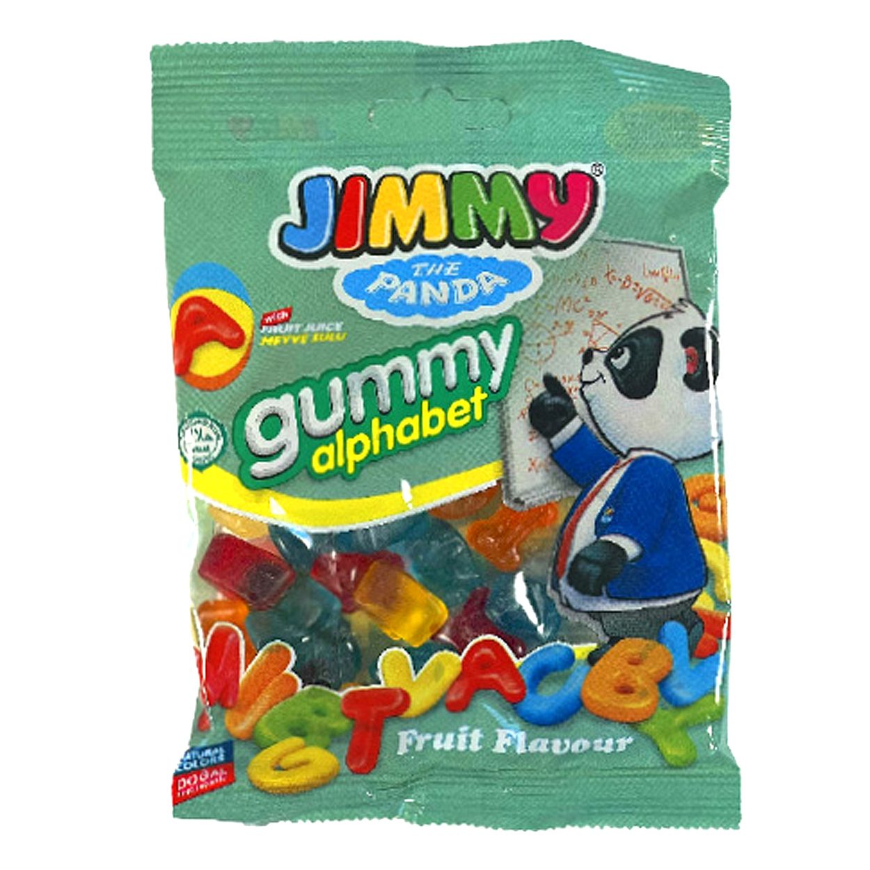 Jimmy The Panda Gummy Worm – Fruchtgummi Mit Fruchtsaft (80g ...
